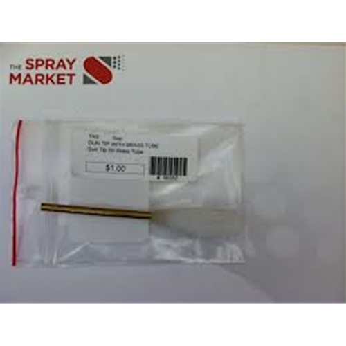 Brass Tube Gun Tip 25/Pack