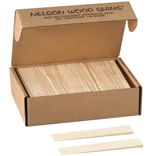 8" Bulk Pine Shims 120/ Box