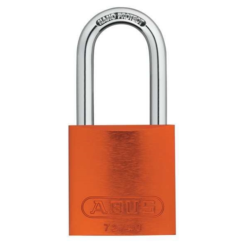 1-9/16" Orange Lock Keyed Different