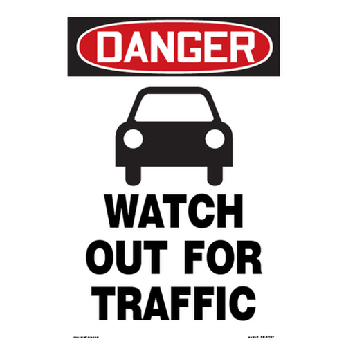 Danger Watch Out For Traffic Sign