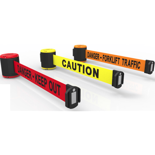 Magnetic Multi Surface Mount 30' Retractable Barricade