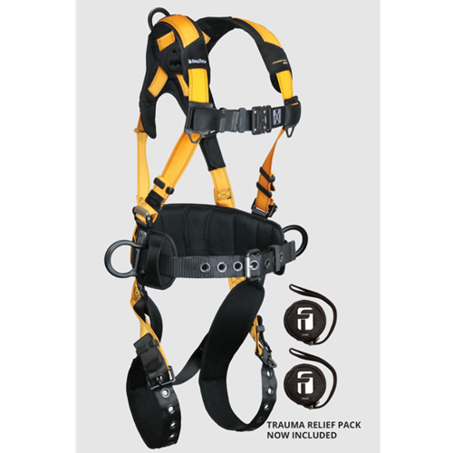 Journeyman Flex® Aluminum 3D Construction Belted Full Body Harness ...