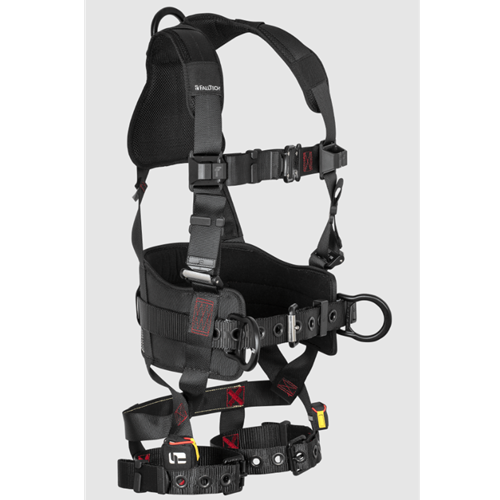 FT-Iron 3D Construction Belted Full Body Harness, Tongue Buckle Leg ...