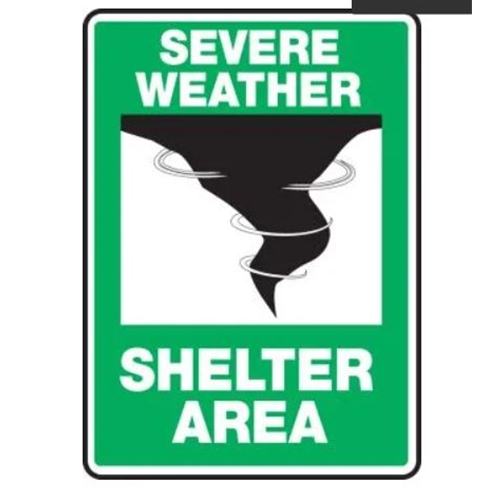 AbcoSafety.com - Severe Weather Safety Sign